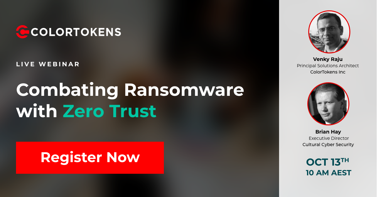 Combating Ransomware with Zero Trust - ColorTokens